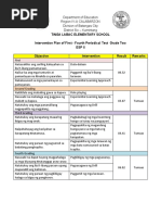 Grade 4 Tos and Key Answer 4TH Quarter | PDF