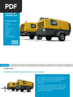 Atlas Copco PTS 1600 Compressor Specs | PDF | Machines | Internal ...