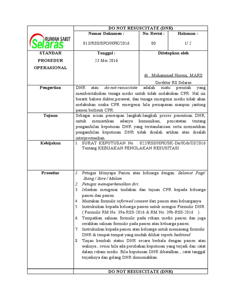 Spo HPK 13 DNR | PDF