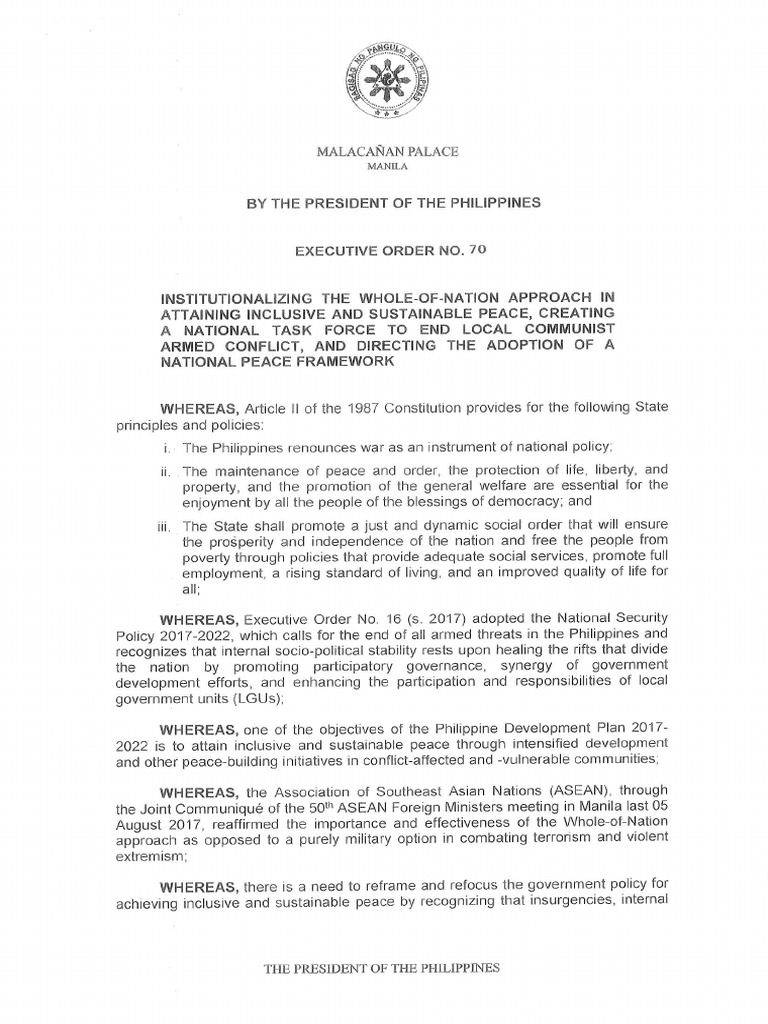 Eo 70 PDF | PDF