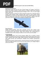 Jenis-Jenis Elang di Indonesia | PDF