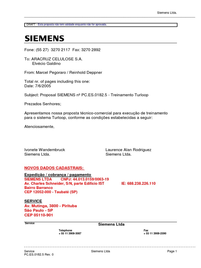Descrição Do Treinamento Turloop | PDF | Computação e Tecnologia da ...
