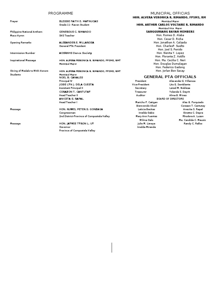 Program Recog 2019 | PDF