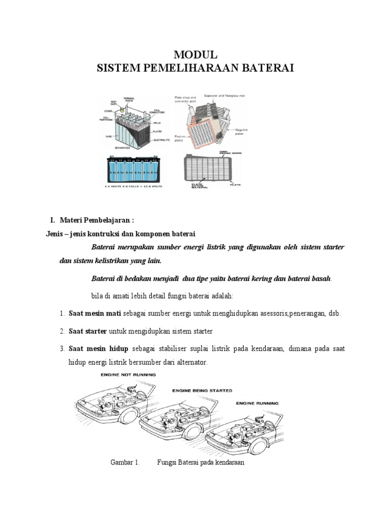 Modul Baterai 021 KK 03 X TSM | PDF