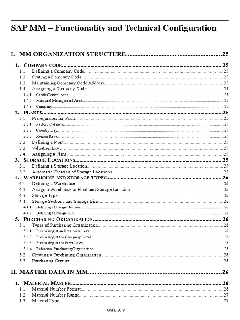 SAP+MM End To End Implementation Squence | PDF | Shelf Life | Warehouse