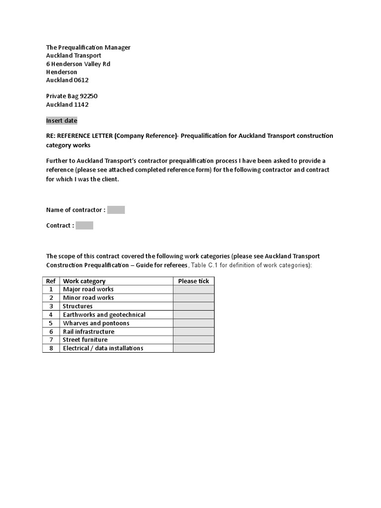 Business Construction Reference Letter | PDF | Economies | Business