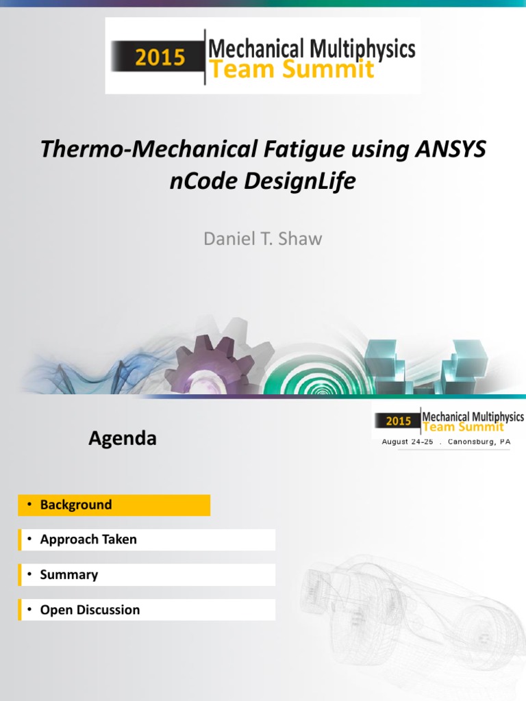 Thermo-Mechanical Fatigue with nCode | PDF | Fatigue (Material) | Creep ...