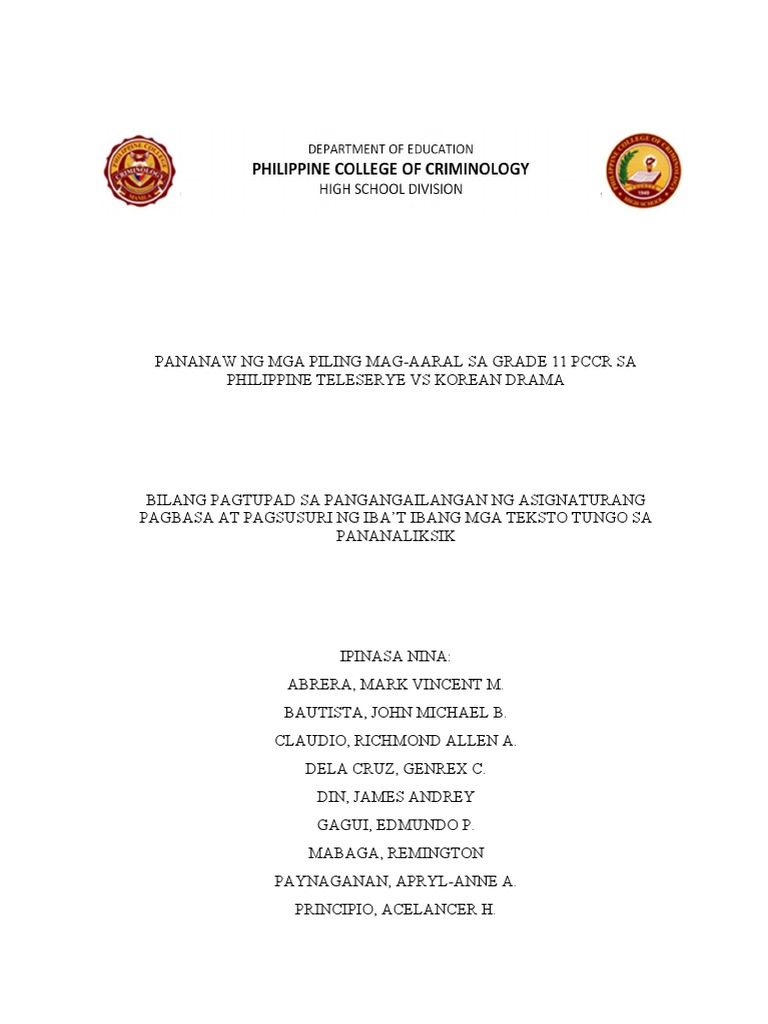 Research Chapter 1 Pangkat 1 | PDF