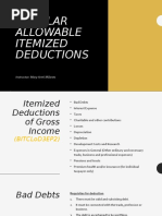 Trinidad and Tobago - Corporate - Deductions | PDF | Tax Deduction | Expense