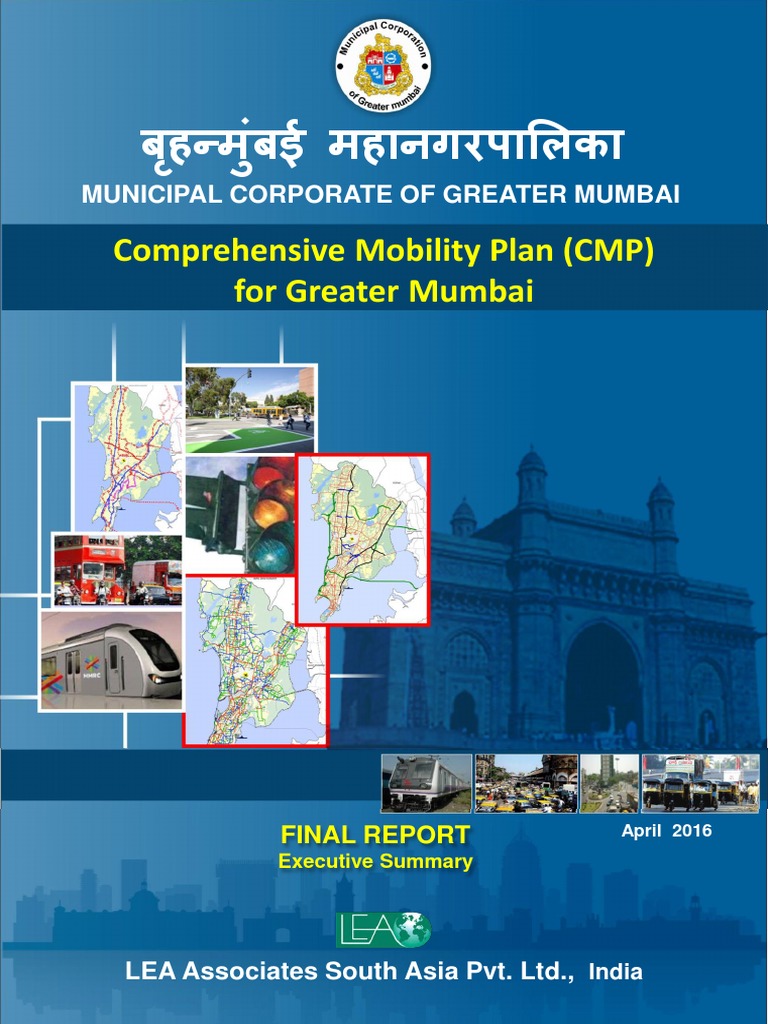 Executive Summary CMP, MUMBAI | PDF | Mumbai | Transport