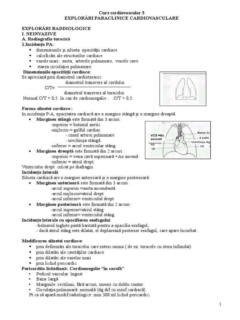 Curs Cardiac 3 Semio Med UMFT | PDF