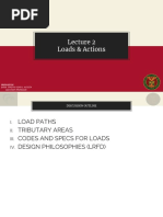 Lecture 2 - Load Calculation in Structures PDF | PDF | Beam (Structure) | Structural Load