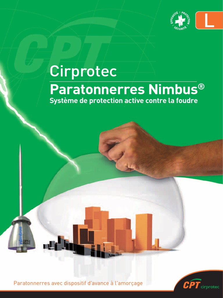 CPT Cirprotec L PARATONNERRES NIMBUS PDA | PDF | Nature