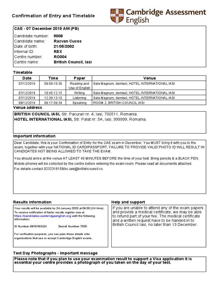 CoE PDF | PDF | Identity Document | Government And Personhood
