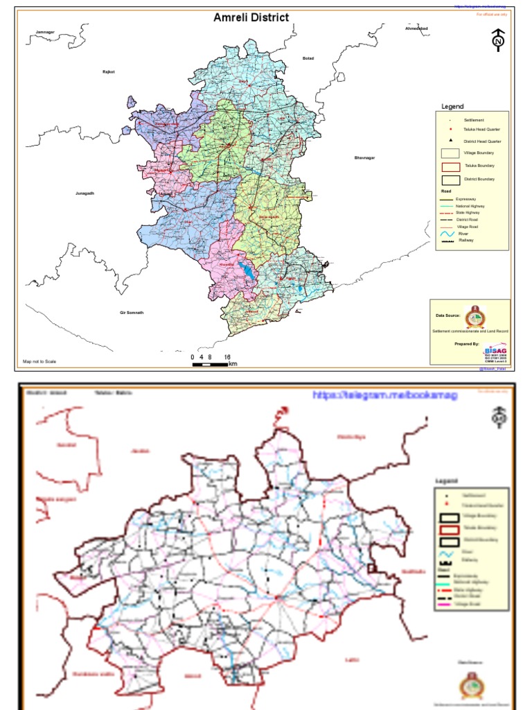 Amreli - Dist - All Map@booksmag | PDF