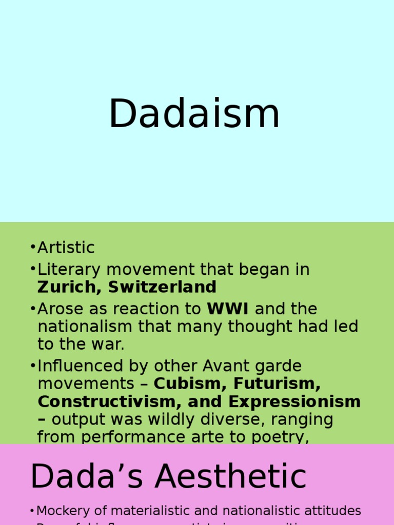 Dadaism and Surrealism | PDF | Surrealism | Art Media