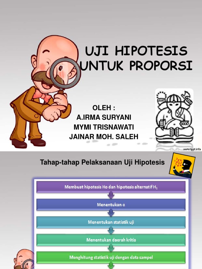 Uji Hipotesis Proporsi Populasi | PDF