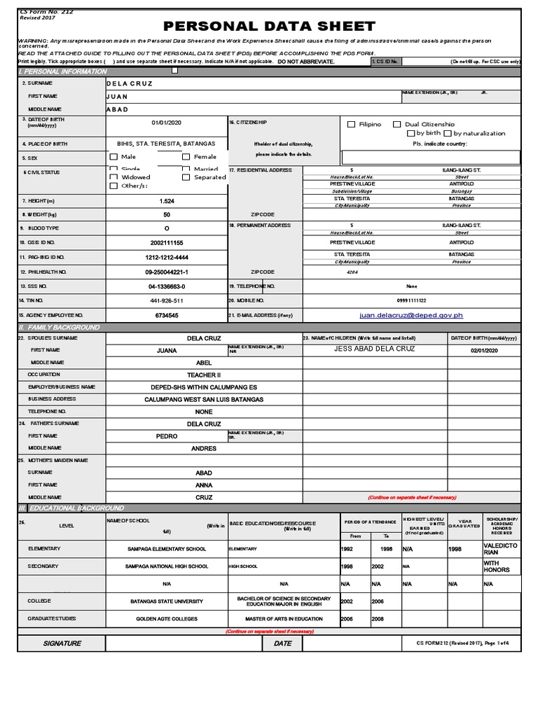 Pds Latest Form | PDF | Passport | Crime & Violence