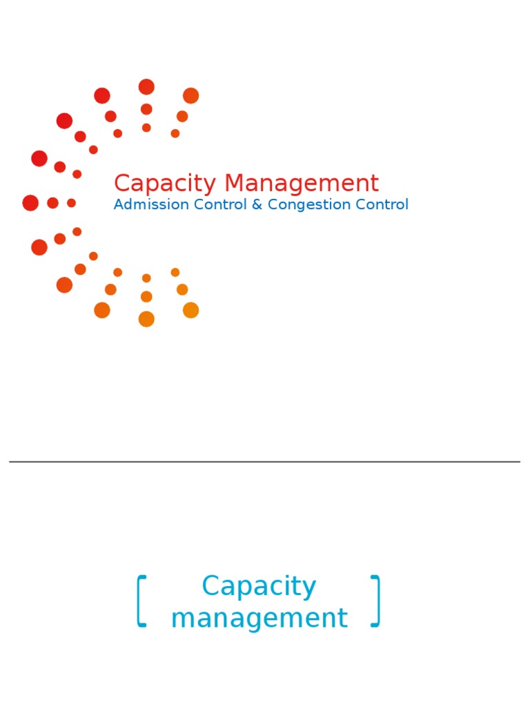 Ericsson Admission and Congestion Control Practical Internas | PDF ...