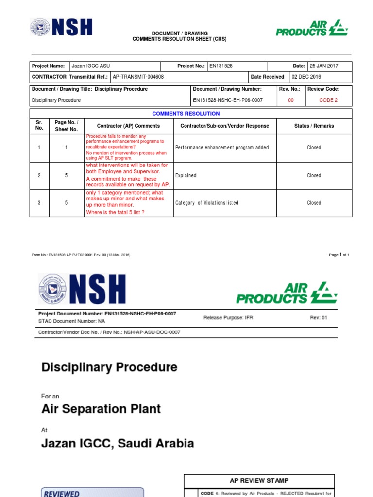 Disciplinary Procedure | PDF | Safety | Employment