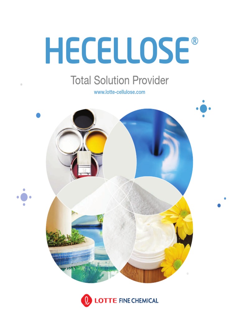 HECELLOSE Brochure | PDF | Paint | Rheology