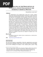 Packer's Crime Control vs. Due Process Models | PDF | Presumption Of ...