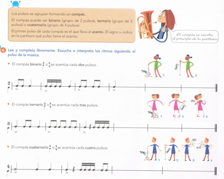 Pulso, Acento y Compás PDF | PDF