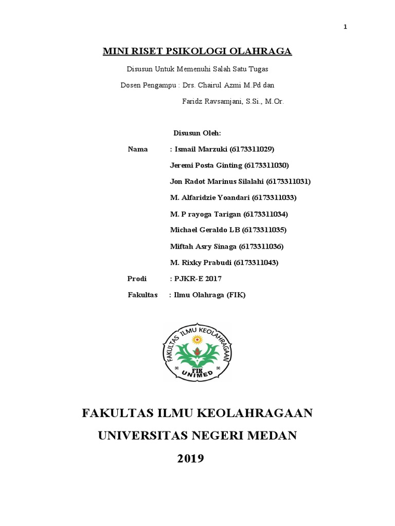 Makalah Mini Riset | PDF