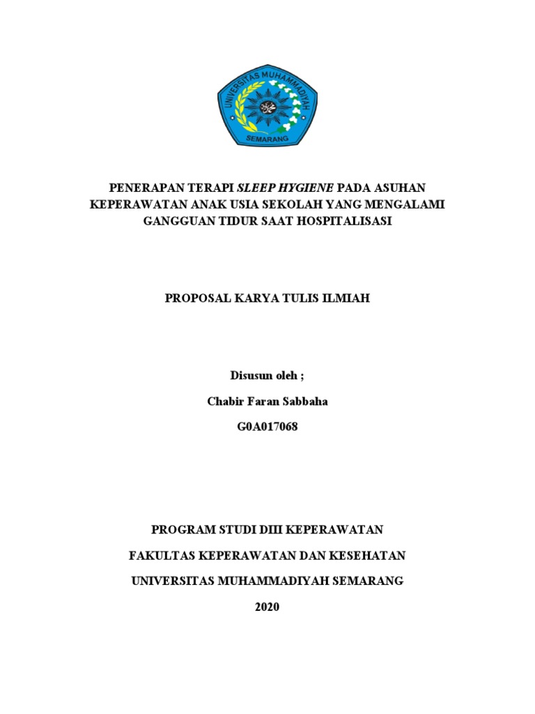 Cover Proposal Unimus | PDF