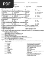 Filipino 8 Fourth Quarter Test | PDF