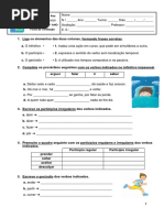 Conjugação Do Verbo Trazer | PDF | Tempo gramatical | Regras