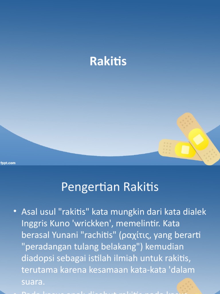 PPT Rakitis | PDF