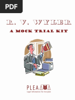 Mock Criminal Trial Role-Play Activity | PDF | Witness | Trials