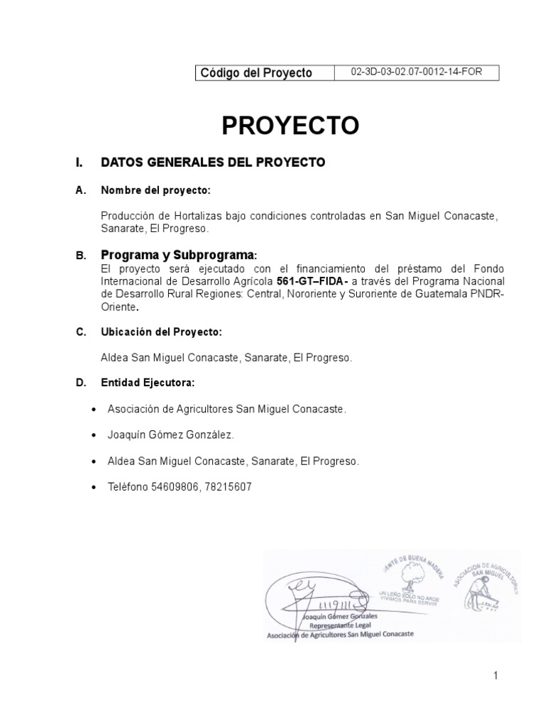 A. Macrotuneles San Miguel Conacaste, Sanarate | PDF | Riego | Tomate