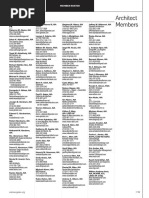 Architects List America | PDF | Architect | Design