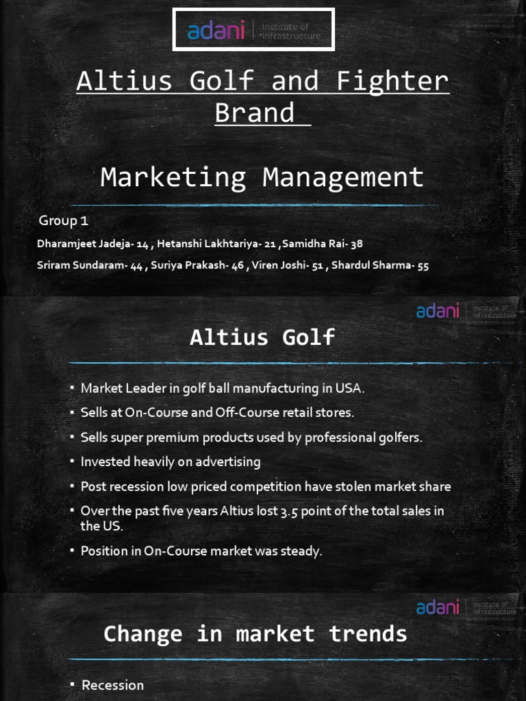 Altius Golf's Elevate Strategy Overview | PDF | Retail | Brand