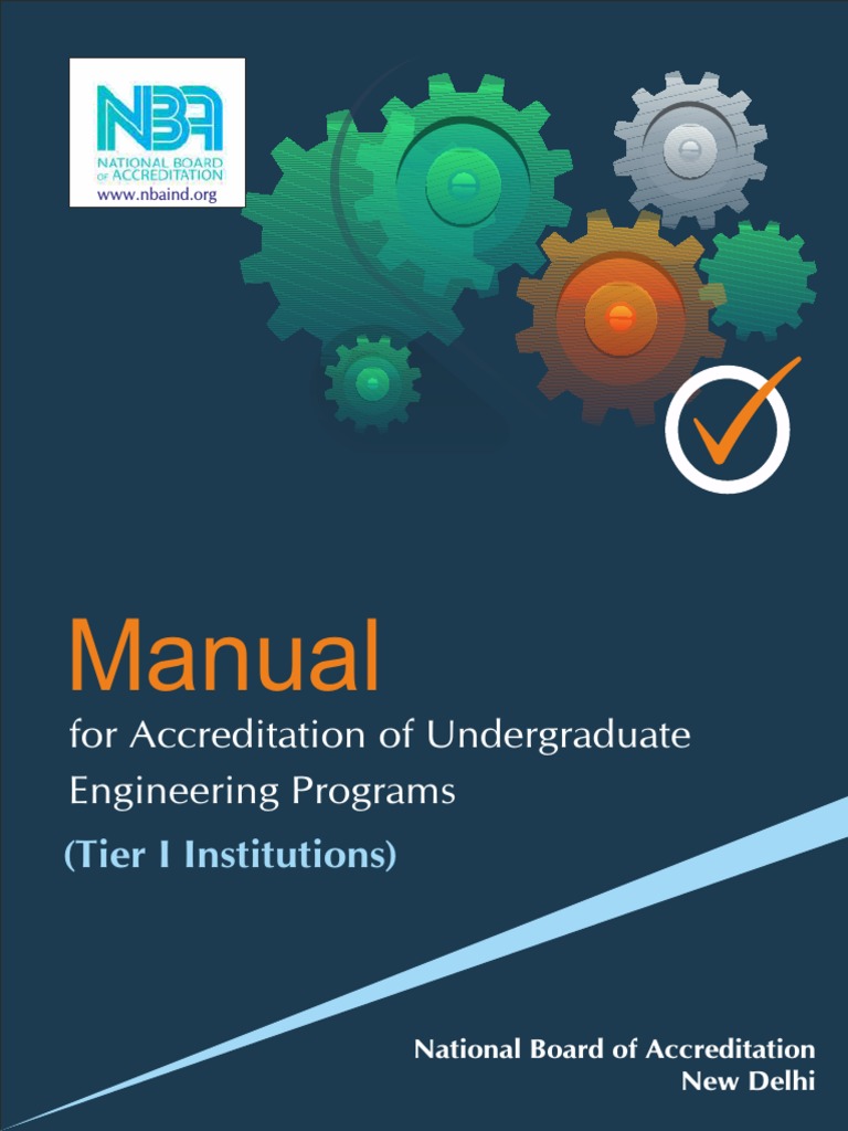 Nba Ugengg Tier I Manual Pdf Pdf Educational Assessment Rubric