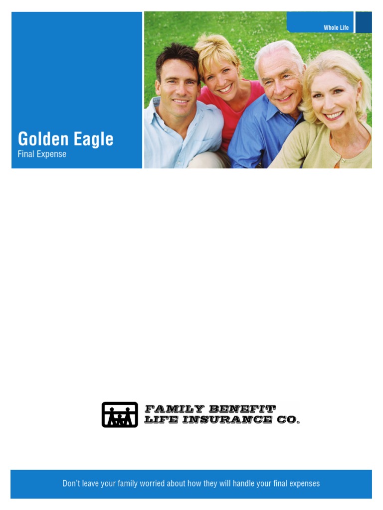 Golden Eagle Final Expense Insurance Plan | PDF | Life Insurance ...