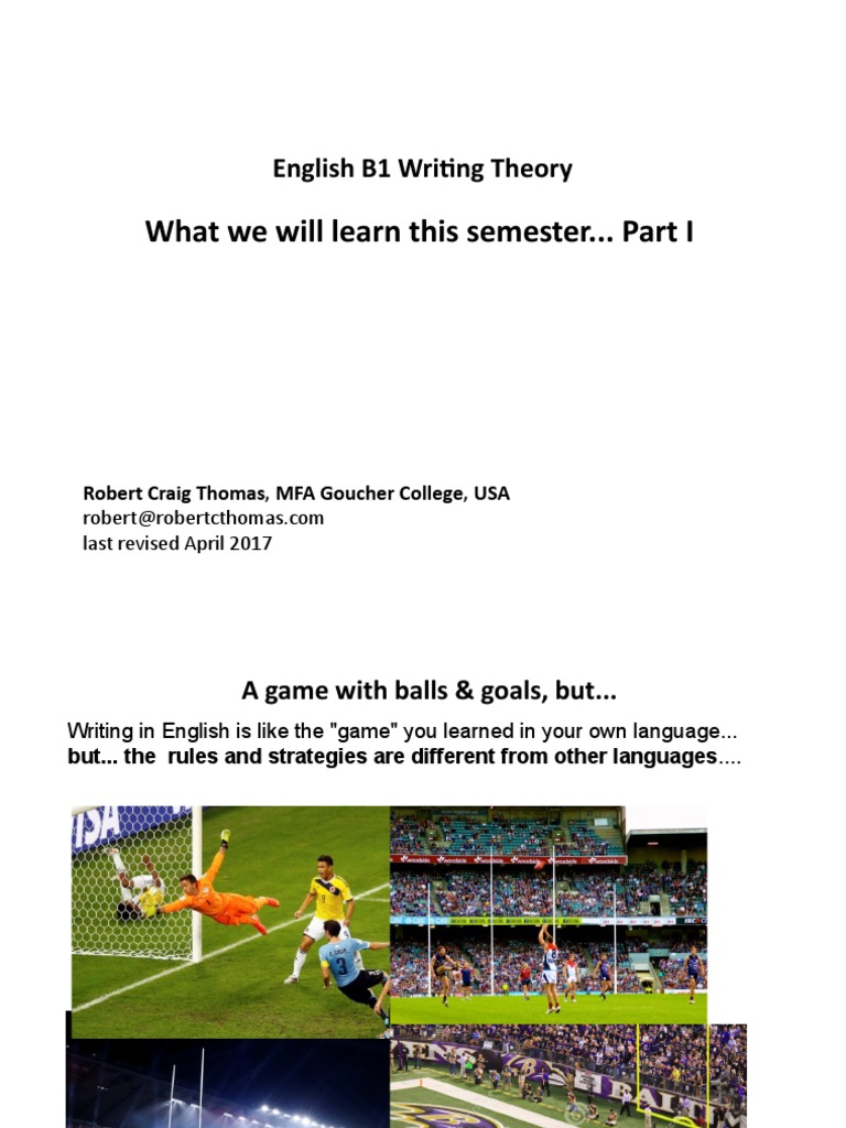 English B1 Writing Strategies Guide | PDF | Writers | English Language
