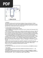 UG Sump Design and Calculations | PDF | Bending | Beam (Structure)