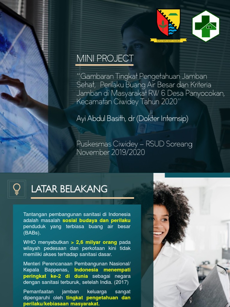 Mini Project Jamban Sehat (Ayi Abdul Basith, DR) | PDF