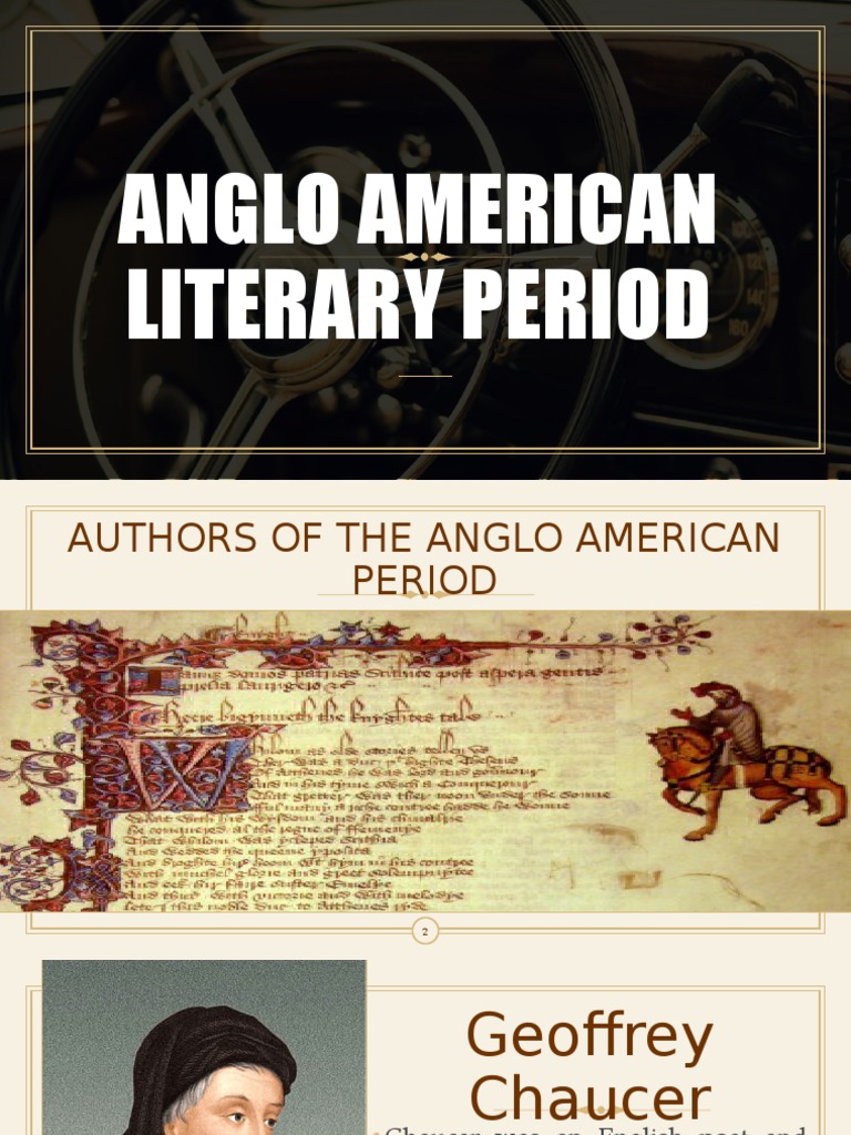 Anglo-American Notable Authors | Download Free PDF | English Poetry ...