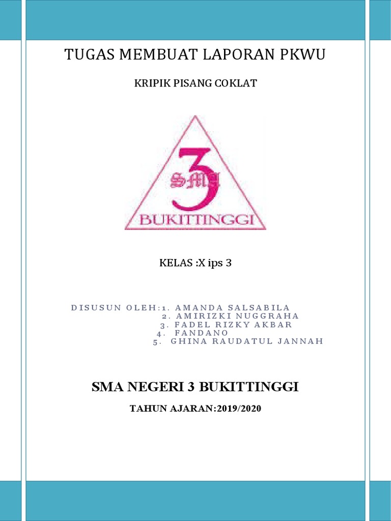 Tugas Membuat Laporan Pkwu | PDF