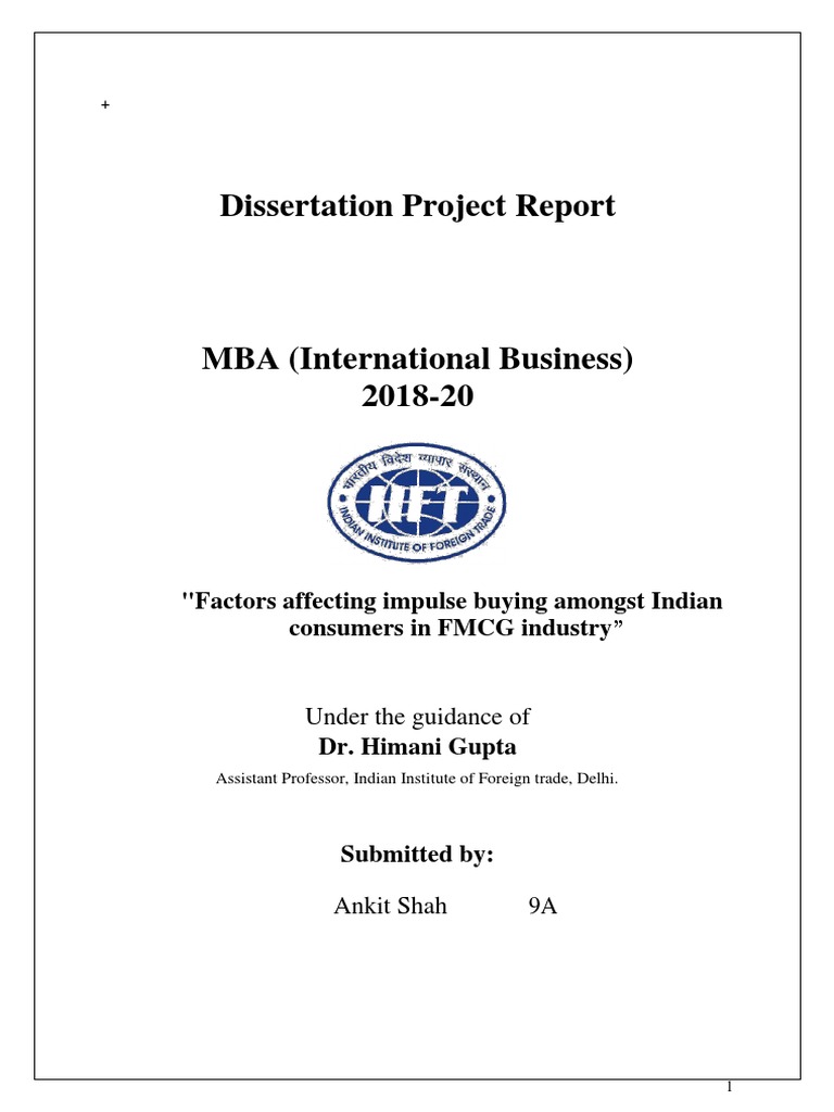 Factors Affecting Impulse Buying Behaviour Amongst Indian Consumers in ...