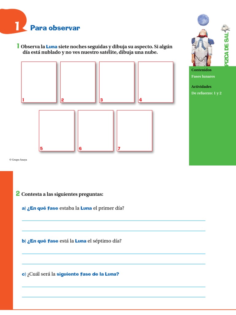 Desafio Lunar Fichas | PDF | Luna | Eclipse