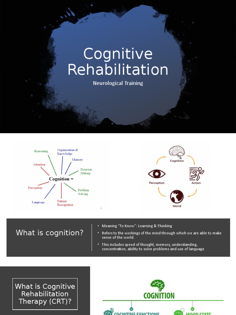 Cognitive Rehabilitation | PDF | Attention | Memory