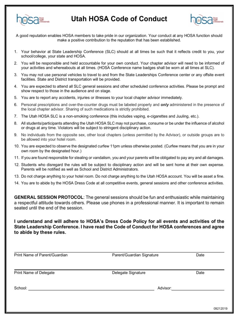 Code of Conduct | PDF | Government | Justice