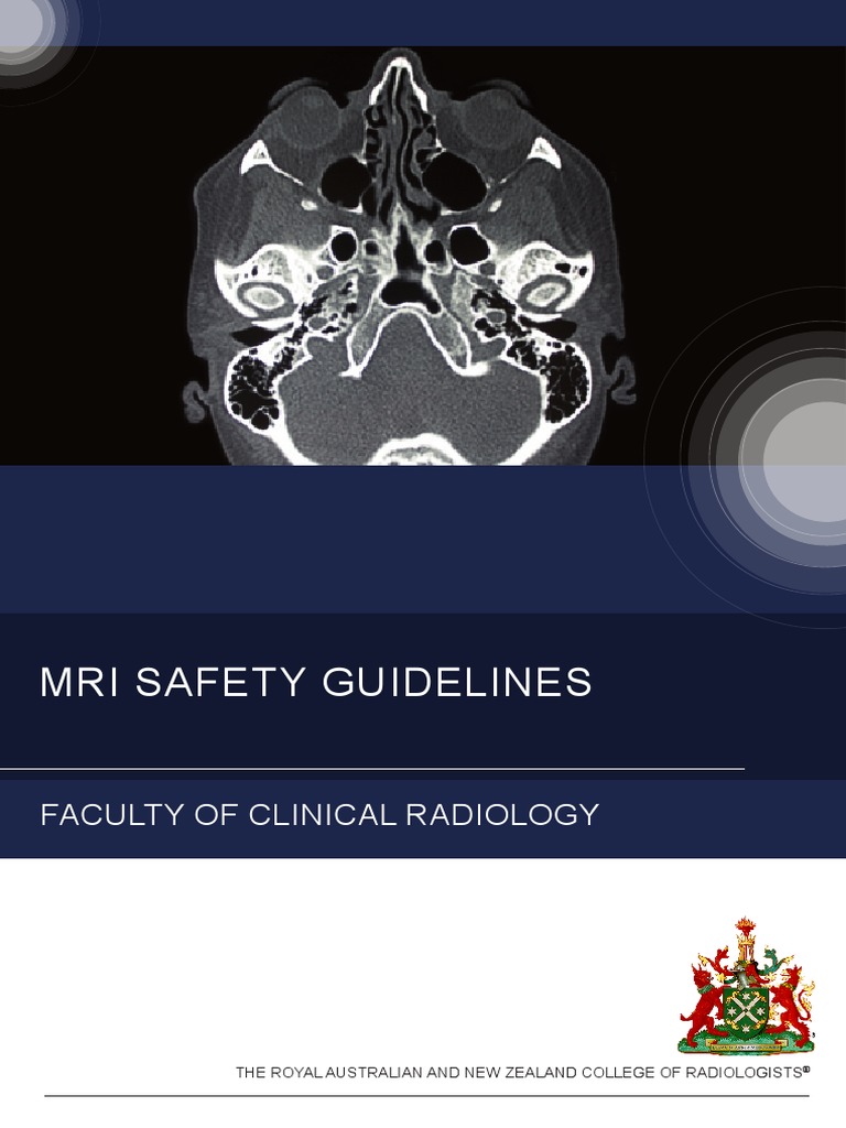 MRI Safety Guidelines V2 | PDF | Magnetic Resonance Imaging | Radiology