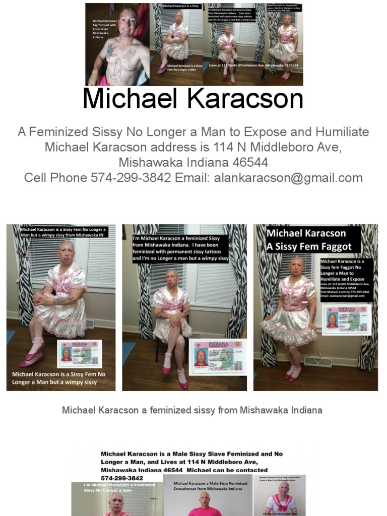 Michael Karacson Sissy Fem Exposure and Humiliation | PDF