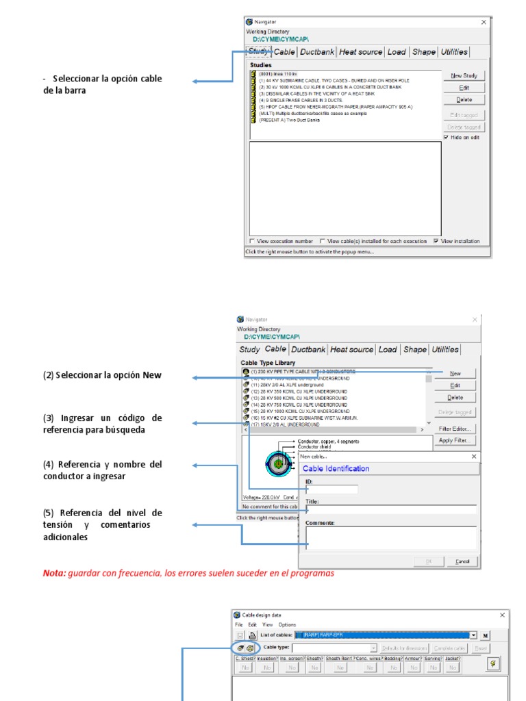 Utlizacion Cymcap | PDF